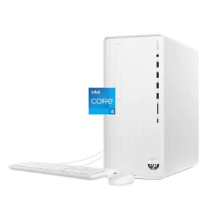 hp 2022 tp01 pavilion business desktop intel 12th gen 6-core i5-12400 16gb ram 1tb pcie ssd 1tb hdd intel uhd graphics hdmi vga usb-c wifi ax bt rj-45 windows 11 pro w/re usb