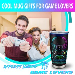 Gamer Gifts, Gifts for Gamers, Cool Gamer Gifts for Men Teen Boys Boyfriend, Gaming Gifts, Gamer Gift Ideas, Video Game Gifts, Gamer Girl Gifts, Gifts for Game Lovers Stainless Steel Tumbler 20oz 1Pc