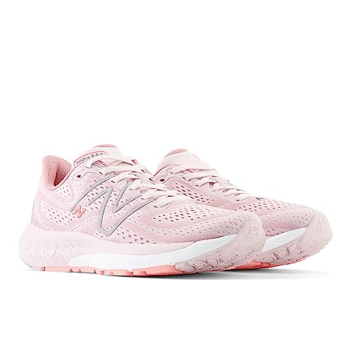 New Balance Women's Fresh Foam X 880 V13, Stone Pink/Hazy Rose/Black Metallic, 8