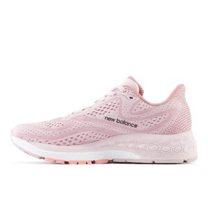 New Balance Women's Fresh Foam X 880 V13, Stone Pink/Hazy Rose/Black Metallic, 8