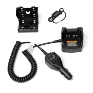 Fumei RLN6434A Car Travel Charger Base Compatible with Motorola Radio APX 6000 APX 7000 APX 8000