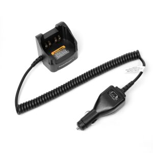 Fumei RLN6434A Car Travel Charger Base Compatible with Motorola Radio APX 6000 APX 7000 APX 8000