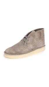 clarks men's desert coal chukka boot, sage suede, 8.5