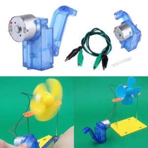 Hand Cranking Generator, Portable Generator Emergency Dynamotor, Hand Crank Driven Electricity Generator, an Education Kits, Mechanical Emergency Power Supply