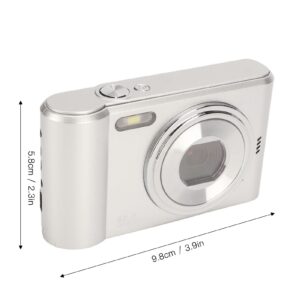 Tnfeeon Kids Digital Camera 44MP Student Camera Digital with Flash Highdefinition Junior High and High School Students Cute Camera Kids Digital Camera 44MP