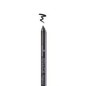 essence | stay & play gel eyeliner | super soft gel-like texture | waterproof & longlasting | vegan & cruelty free (01 black raven)