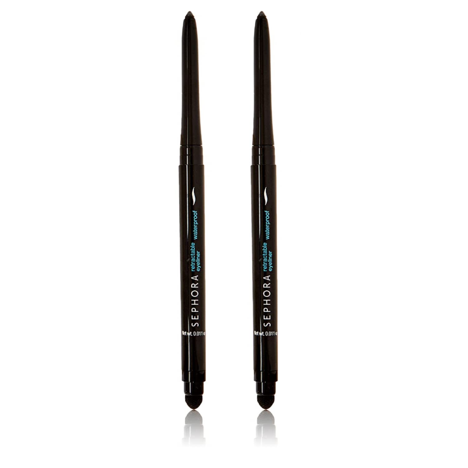 SEPHORA COLLECTION Retractable Waterproof Eyeliner #1 Matte Black (2PACK)