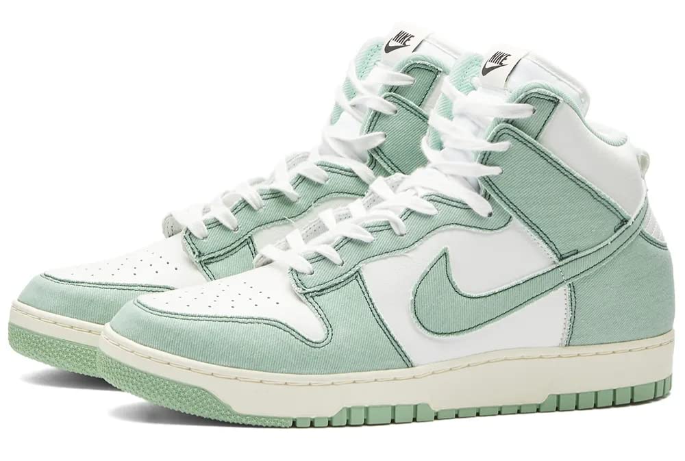 Nike Women's Dunk HI 1985 Enamel Green/Enamel Green (DV1143 300) - 7.5