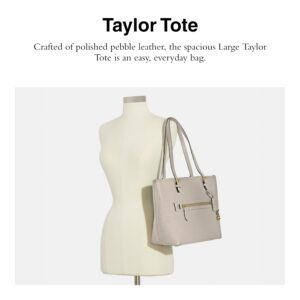 Coach Polished Pebble Leather Taylor Tote