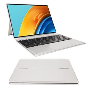 vingvo laptop computer, 100-240v 6000mah 3k touch screen 2.4ghz 5ghz 2 in 1 efficient 12.3 inch entertainment laptop (12+1tb us plug)