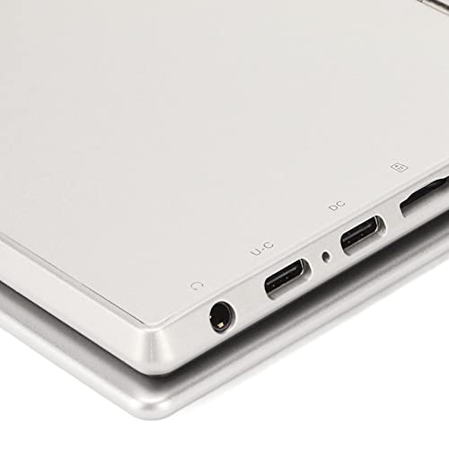 VINGVO Laptop Computer, 100-240V 6000mAh 3K Touch Screen 2.4GHz 5GHz 2 in 1 Efficient 12.3 Inch Entertainment Laptop (12+1TB US Plug)