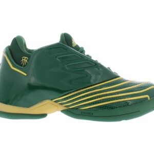 adidas T-Mac 2.0 Restomod Green/Gold/Metallic/White Men's Basketball Shoe USMEN 9 US WMN 10