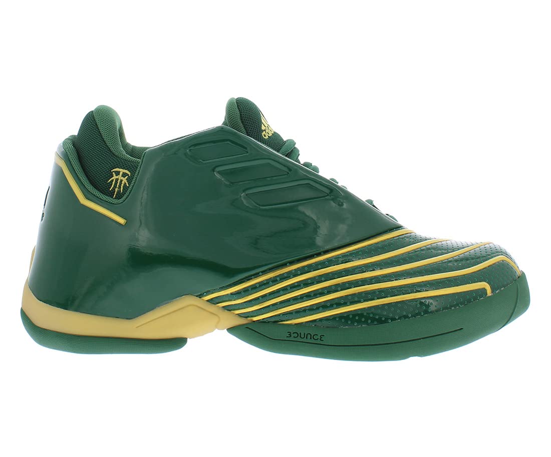 adidas T-Mac 2.0 Restomod Green/Gold/Metallic/White Men's Basketball Shoe USMEN 9 US WMN 10