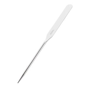 MIES Makeup Spatula, Korean Foundation Spatula, Cosmetic Spatula, Makeup Spatula, Foundation Spatula Korean Beauty Tool, Stainless Steel Spatula For Face, Foundation Applicator