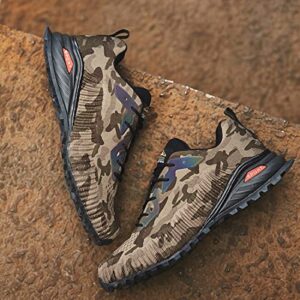 Youcanup Trendy Womens Trail Running Shoes Athletic Shoes Outdoor Workout Shoes Walking Sneakers for Women Camo