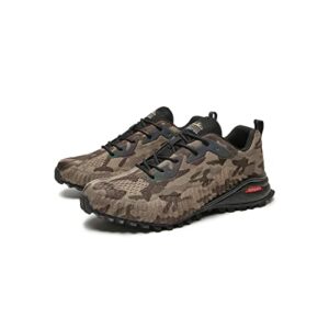 Youcanup Trendy Womens Trail Running Shoes Athletic Shoes Outdoor Workout Shoes Walking Sneakers for Women Camo