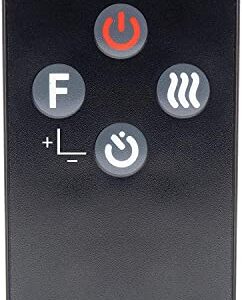 Replacement for FMI Electric Fireplace Heater Remote Control FEF26 FEF260 F2609E R71007A 125397-01