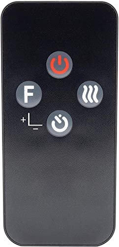 Replacement for FMI Electric Fireplace Heater Remote Control FEF26 FEF260 F2609E R71007A 125397-01