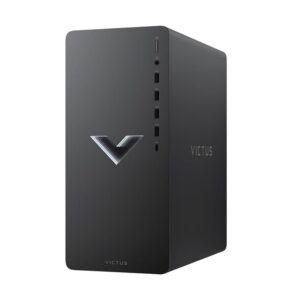 HP Victus 15L Gaming Desktop, AMD Ryzen 7 5700G Processor, AMD Radeon RX 6600XT, 64GB RAM, 2TB PCIe SSD, HDMI, DP, RJ45, Wi-Fi 6, Wired KB & Mouse, Windows 11 Home, Black