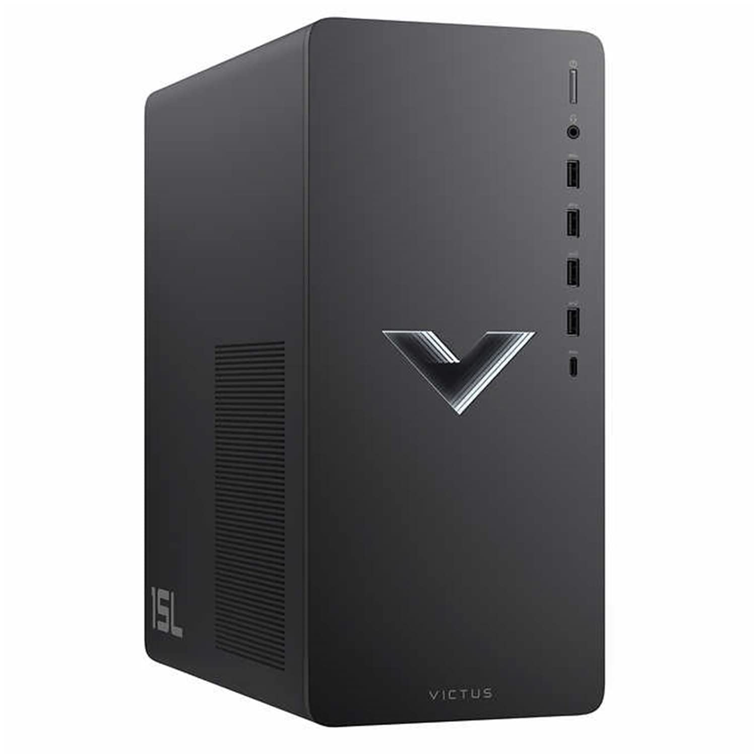 HP 2022 Newest Victus Gaming Desktop, AMD Ryzen 7 5700G Processor(8-core), 32GB DDR4 RAM, 1TB SSD, 2TB HDD, AMD Radeon RX 6600XT Graphics, 500W Power Supply, Windows 11 Home, Bundle with JAWFOAL