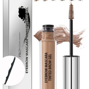 Waterproof Tinted Brow Gel-Long Lasting Smudgeproof Liquid Eyebrow Makeup,Eyebrow Mascara Tinted Brow Glue,Eye Brow Filler,Volumizing Enhance Brow Mascara,With Brow Razor Brush,Gift for Women-Blonde