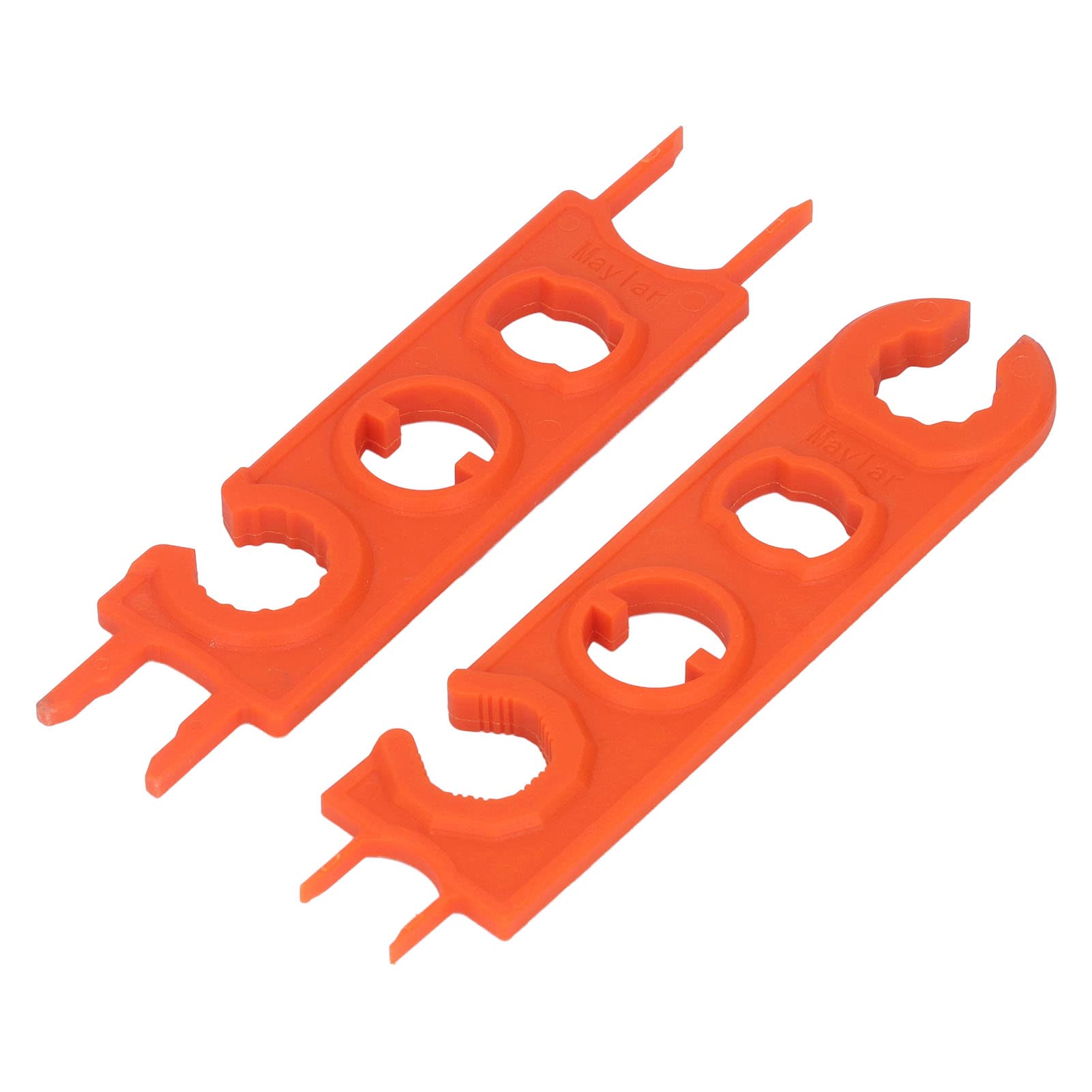 1 Pair Solar Spanner Wrench, Assembly Panel PV Disconnect Removal Connector Tool Orange for Solar PV System Extension Cable Wire Kit