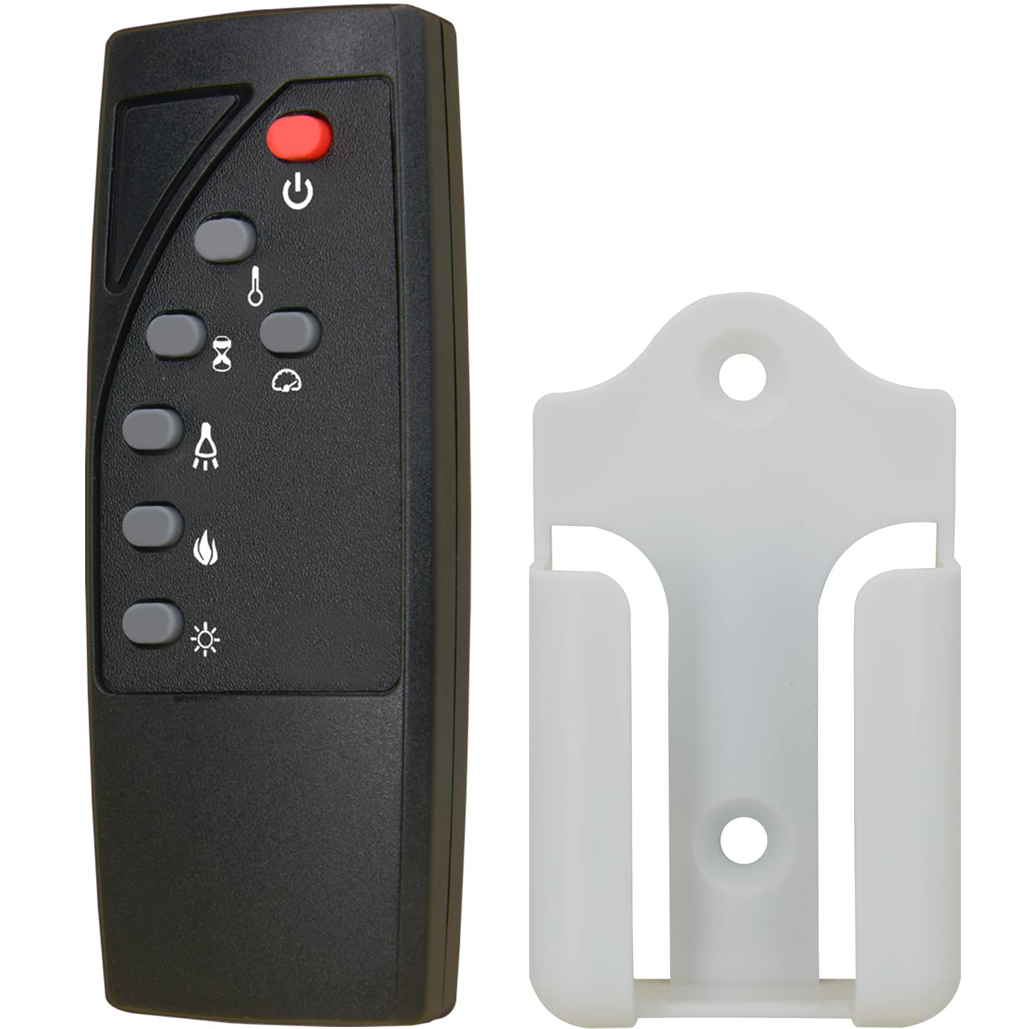 Replacement Remote Control for Twin Star ChimneyFree DFI030ARU-06-HD DFI021ARU DFI021ARU-02 DFI021ARU-03 3D Electric Fireplace Heater