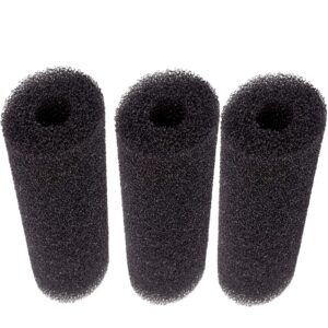 qzbhct 5.9″ big prefilter foam sponge replacement filtration kit for pond aquarium fish tank pad (3 pcs)