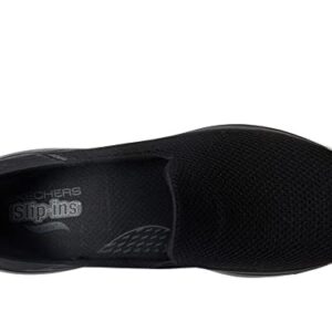 Skechers Go Walk Arch Fit Summer Views Hands Free Slip-Ins Black 11 D - Wide