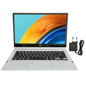 FOTABPYTI Laptop 13.3 Inch 100‑240V 6000mAh IPS Touch Screen Laptop for Study (16+1TB US Plug)