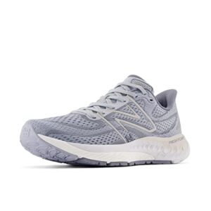 New Balance Women's W880G13 Running Shoe, Light Arctic Grey/Arctic Grey/Light Silver Metallic, 7