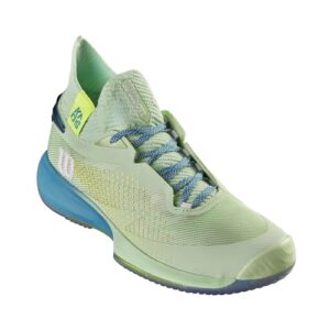 WILSON KAOS Rapide SFT LE Women's Tennis Shoe Sneaker, Green Ash/Algiers Blue/White, 7.5