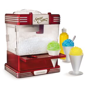 Nostalgia Snow Cone Machine Bundle with Kool-Aid Snow Cone Syrup Party Kit | Make Delicious Shaved Ice Treats