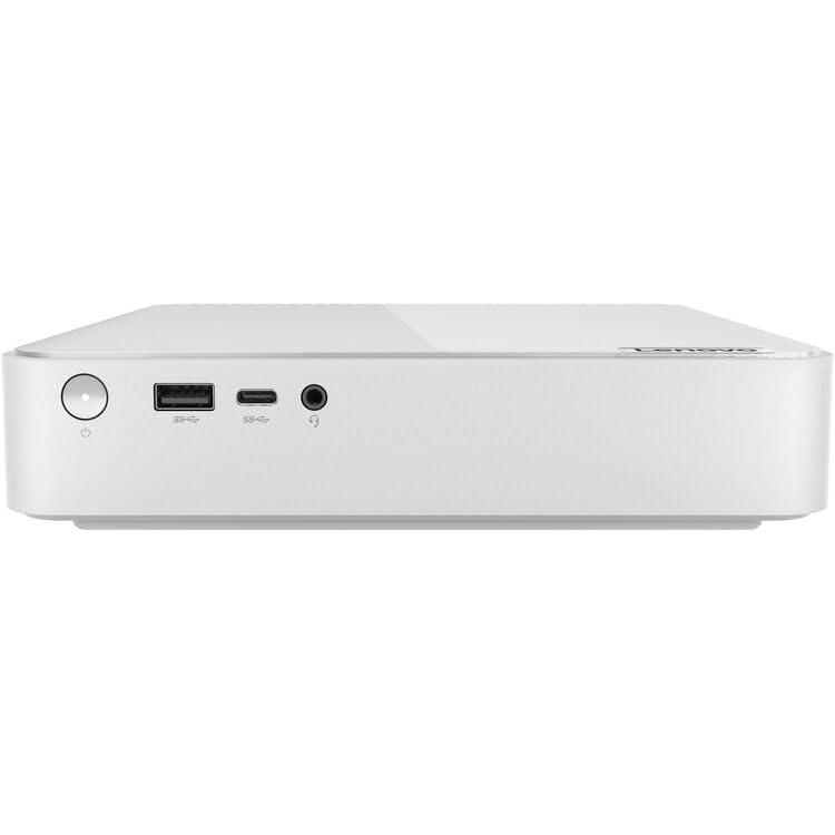 Lenovo 2024 IdeaCentre Mini Business Desktop 12-Core Intel Core i5-13500H Iris Xe Graphics 16GB DDR4 512GB NVMe SSD Thunderbolt 4 USB-C WI-FI AX BT HDMI2.1 DP RJ-45 Windows 11 Pro w/RE USB