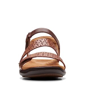 Clarks Kitly Way Tan Leather 7 B (M)