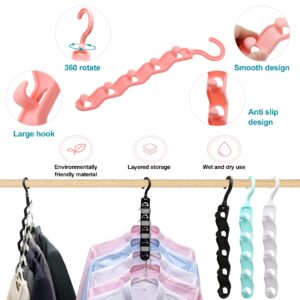 Closet Organizers and Storage,Upgraded Organization and Storage Clothes Hanger,12 Pack College Dorm Room Essentials,Sturdy Closet Organizer Home Essentials Space Saving Hangers for Thick Clothe