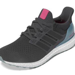 adidas Women's Ultraboost 1.0 Shoe Sneaker, Grey/Grey/Pink Fusion, 9