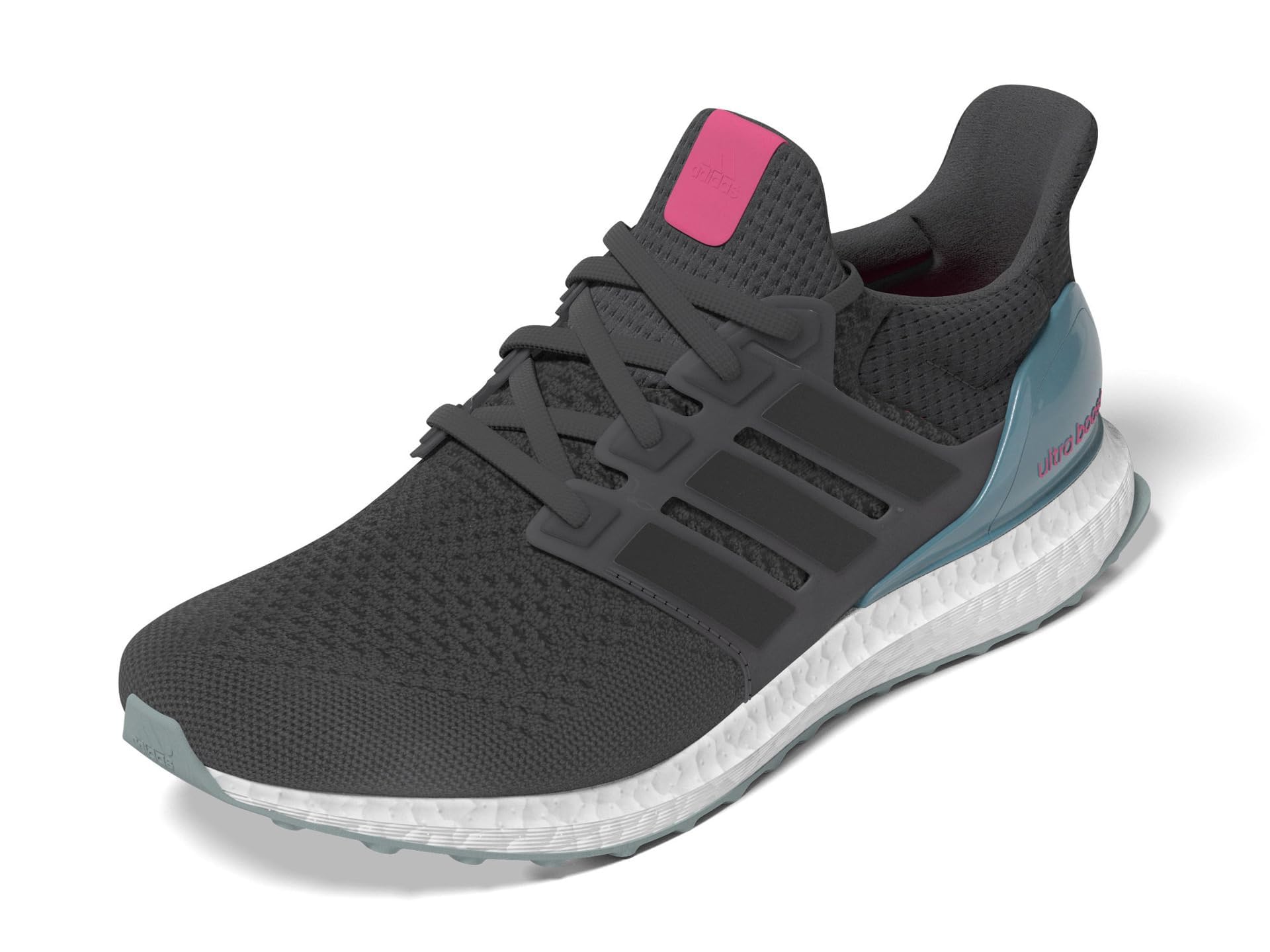 adidas Women's Ultraboost 1.0 Shoe Sneaker, Grey/Grey/Pink Fusion, 9