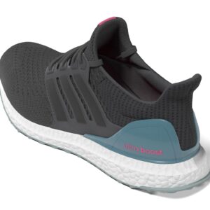 adidas Women's Ultraboost 1.0 Shoe Sneaker, Grey/Grey/Pink Fusion, 9