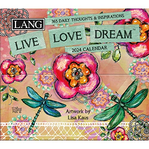 LANG Live Love Dream 2024 365 Daily Thoughts (24991015506)