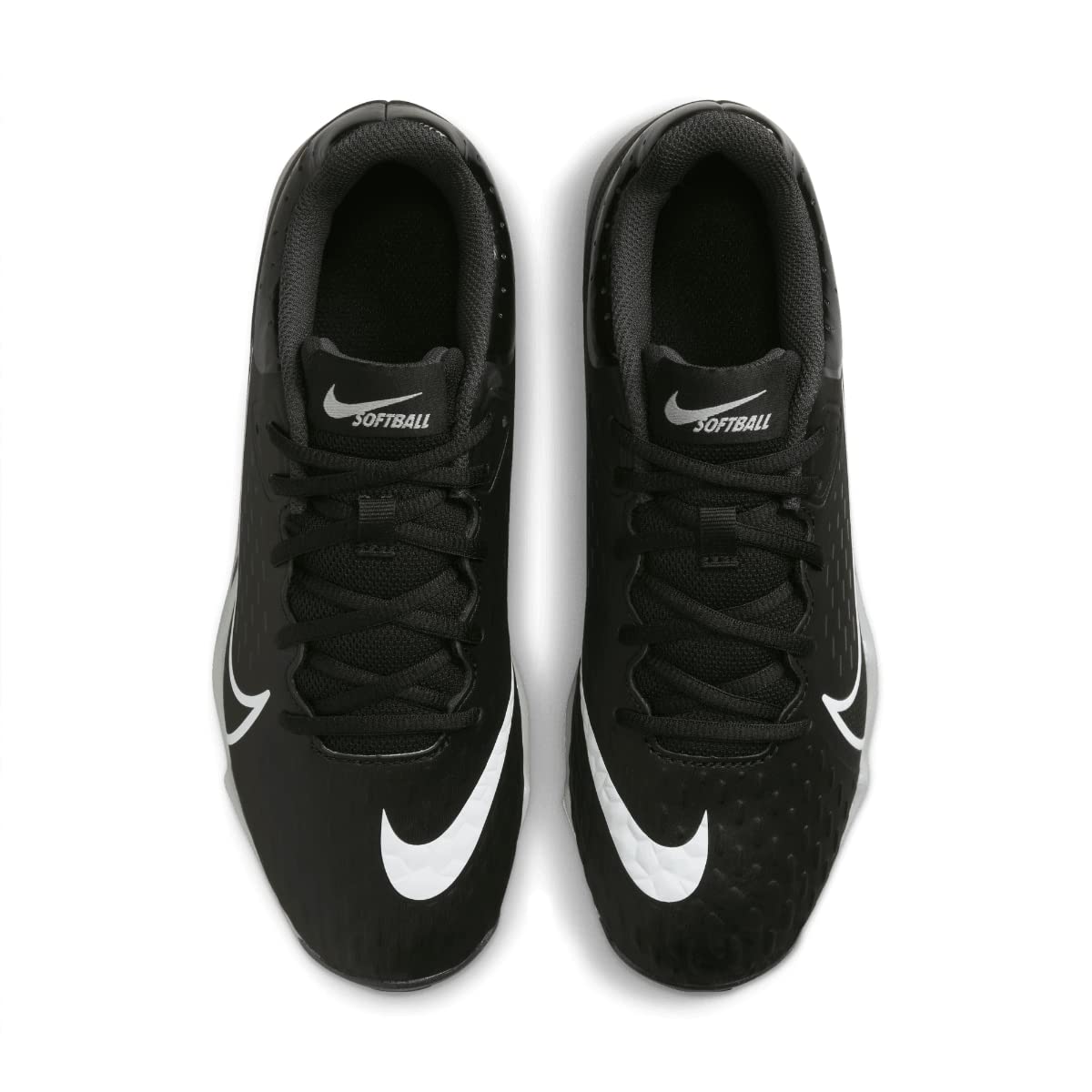 Nike Hyperdiamond 4 Keystone Molded Softball Cleats Black | White SZ 7.5