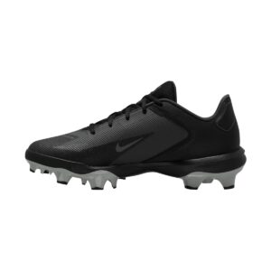 nike force trout 8 pro molded baseball cleats black | white size 7.5 medium