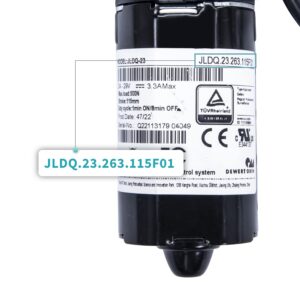 Okin Refined-R Model JLDQ-23 & JLDQ.23.263.115F01 Power Recliner Motor, Lift Chair Electric Reclining Couch Replacement Motor Part for JLDQ.14.263.115F