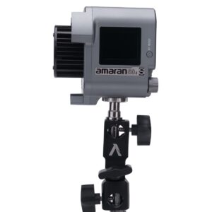 Aputure amaran 60dS Video Lighting,amaran 60d Studio Light,60W COB Daylight Bowens Mount Point-Source LED Video Light,App Control,Photography Lighting(amaran 60dS)