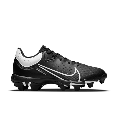 Nike Hyperdiamond 4 Keystone Molded Softball Cleats Black | Black | White Size 6.5 Medium