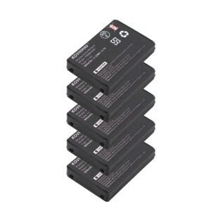 busfuiva (5-pack) replacement battery for motorola snn5571b bat56557 56557 cls1110 cls1410 vl50 cls1100 cls1114 cls1450cb cls1450ch vl120 cls1415 cls1450 cls1000 pmnn4497/a/ar hcnn4006/a hcle4159b