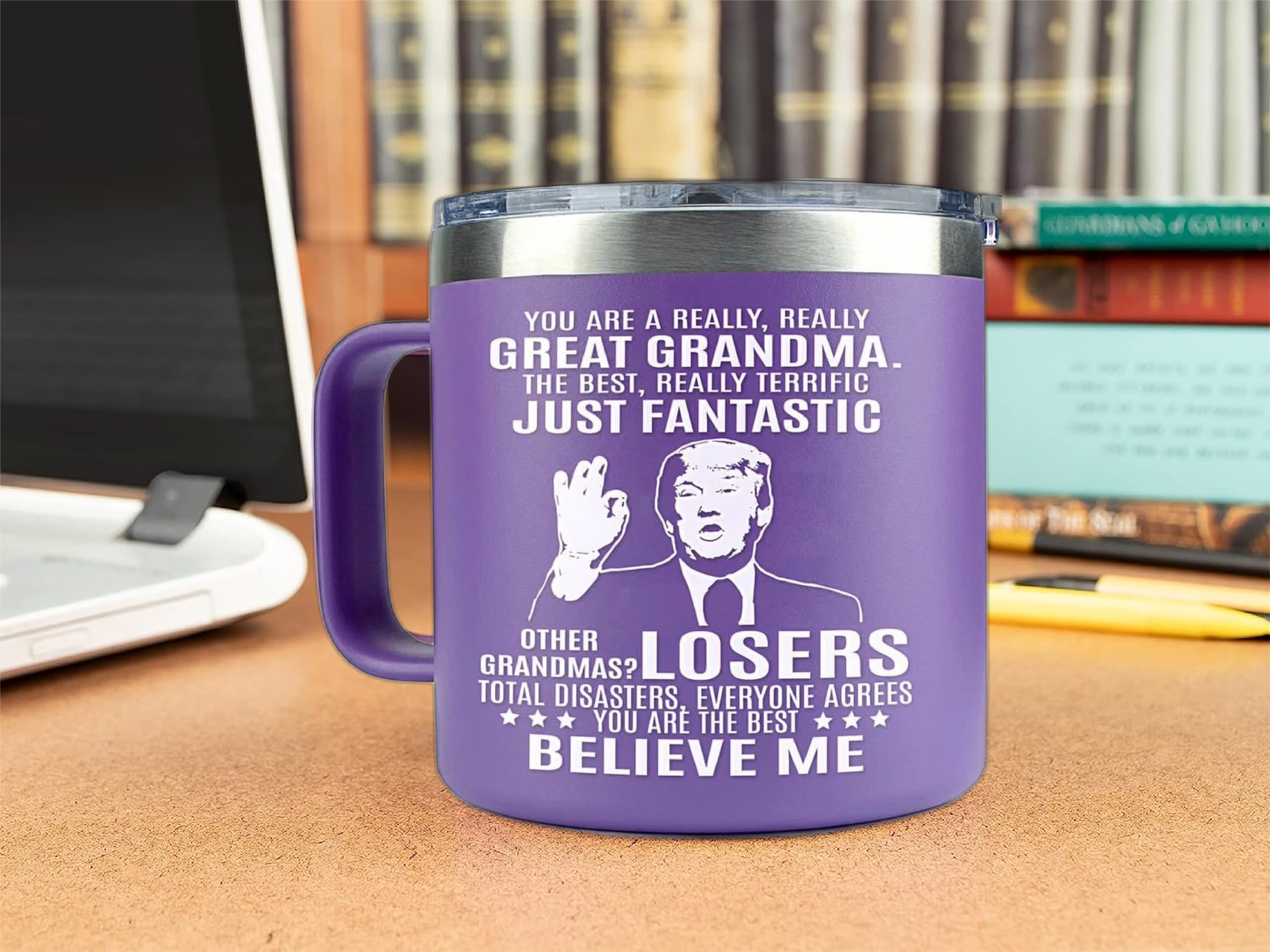 Edizzone Grandma Funny Mug - Grandma Gifts - Grandma Birthday Gifts - Gifts for Grandmother for Christmas - Gigi Gifts for Grandma From Granddaughter Grandson - Mothers Day Gifts for Grandma