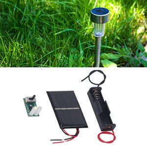 Solar Light Control Panel, 1.2V Lightweight Solar Lamp Control Board Kit Constant Current Drive for Garden