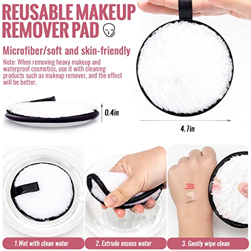 250ml/8.45fl.oz Eyelash Extension Cleanser Lash Shampoo Mini USB Portable Lash Fan Eyelid Shampoo Brush Eye Gel Pads Wash Bottle Mascara Brush Microbrush Makeup Remover Pad,Gentle Oil Free (Rose)