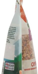 Cascadian Farm Organic Granola with No Added Sugar, Cinnamon Apple Cereal, Resealable Pouch, 11 oz.